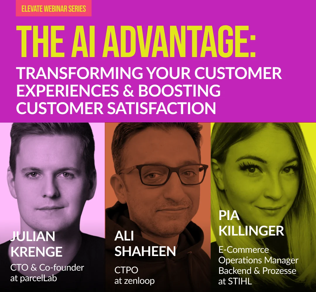 AI to transform your customer experience -parcelLab